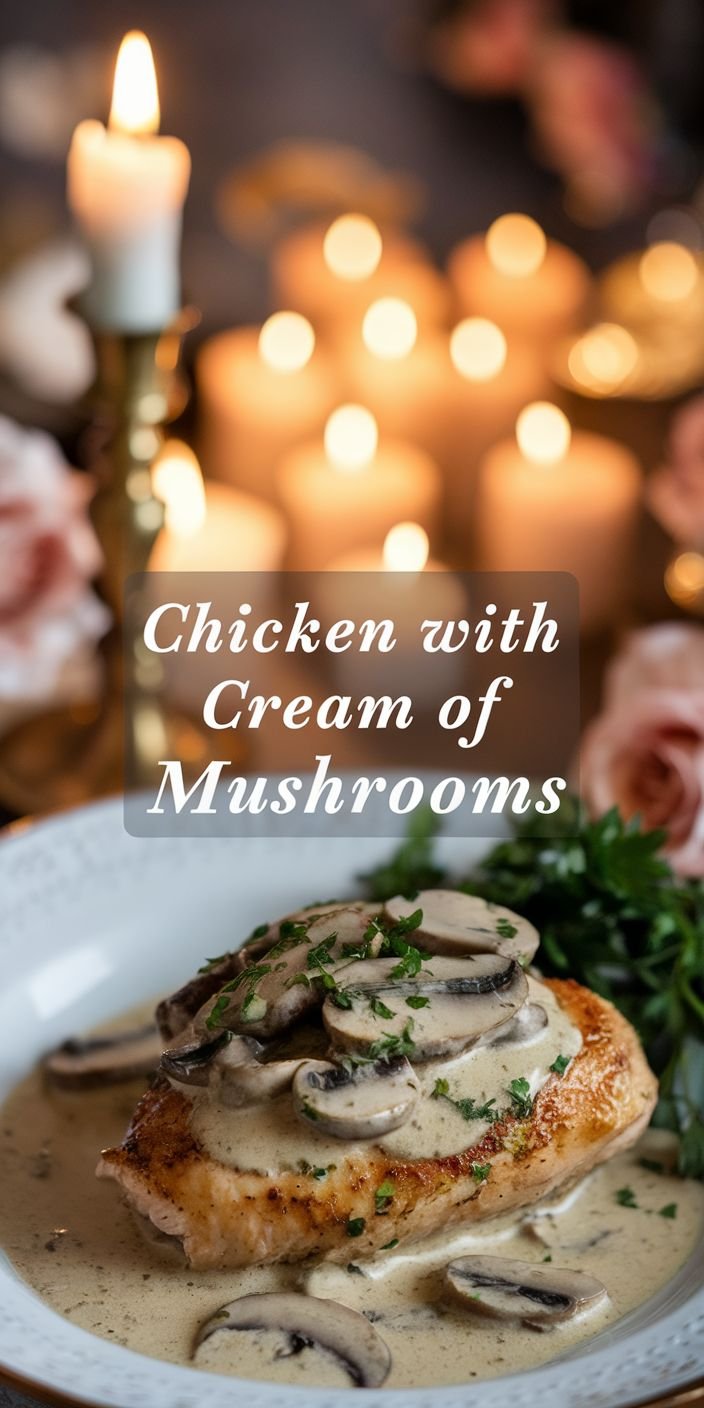 Chicken with Cream of Mushrooms Recipe - Henry Coura
